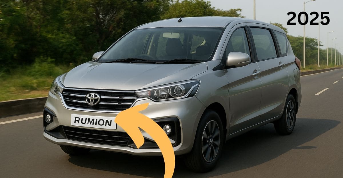 New Toyota Rumion 2025 Review: Price, Mileage & 7-Seater Features