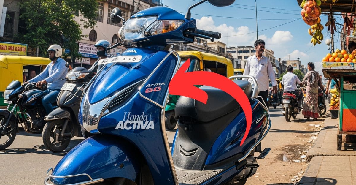 the new Honda Activa 6G:with new unique features 2025