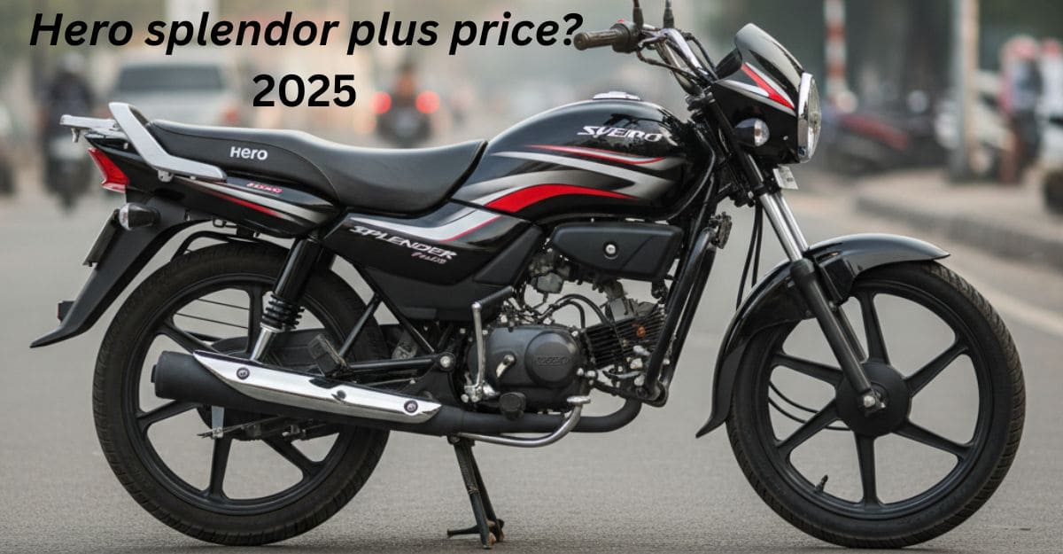 New hero splendor plus price in 2025